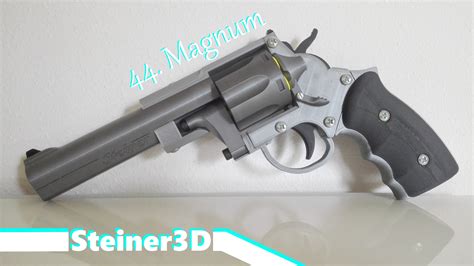 Prop Gun Revolver Single Action By Desteiner Download Free Stl Model