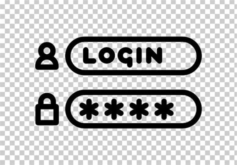 Login Computer Icons User Password Png Clipart Area Black And White Brand Computer Icons