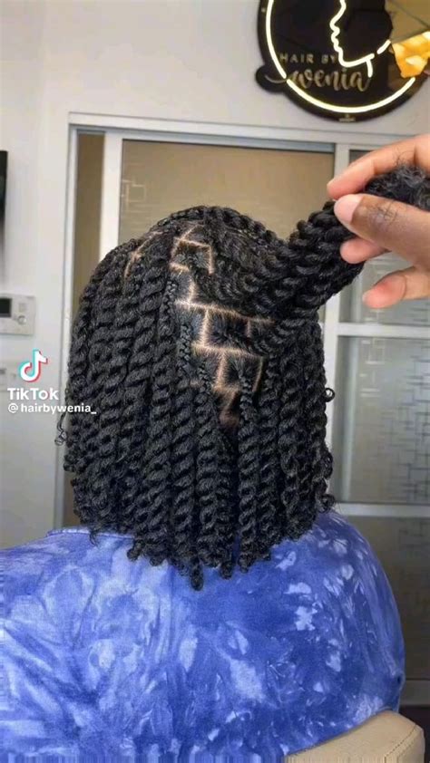 Kinky Twists Braids Cute Box Braids Hairstyles Braided Cornrow