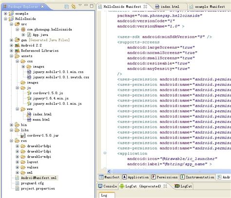 Phonegap与jquery Mobile组合开发android应用的配置 还是你最好 博客园