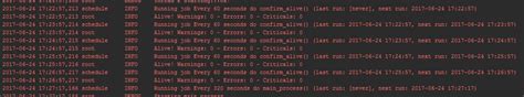 Python Schedule Package Suppress Running Job Every Messages