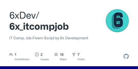 Github 6xdev6xitcompjob It Comp Job Fivem Script By 6x Development