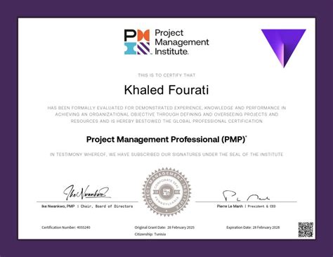 Im Thrilled To Share That I Have Officially Earned The Project Management Professional Pmp