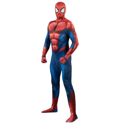 Marvel Spider Man Spandex Costume For Adults Party Expert