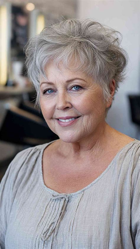 55 Slimming Hairstyles For Overweight Women Over 60