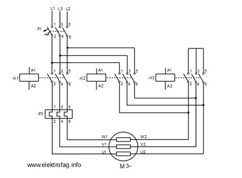 3 Phase Induction Motor With Soft Start Circuit Diagram Pdf