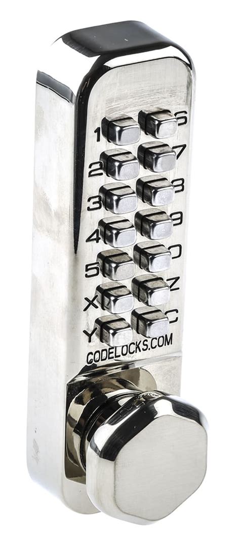 SS Codelock Stainless Steel Mechanical Polished Code Lock RS