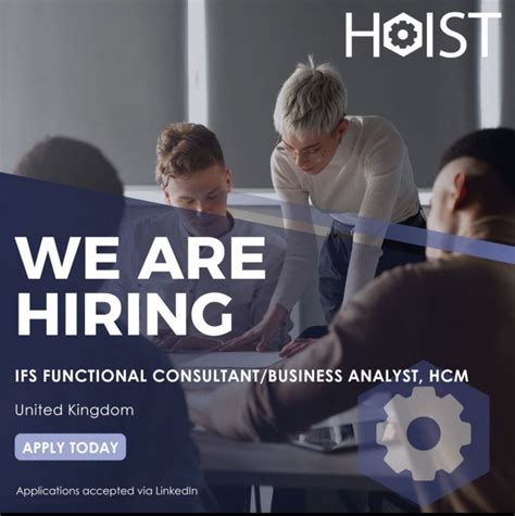 Dawn Aldwinckle On Linkedin Hiring Erp Businessanalyst Hcm Hoist