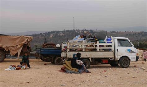 Syria Daily 60000 Flee Pro Assad Attacks On Idlib Province Ea