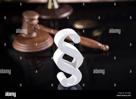 Mallet Law Legal Code And Scales Of Justice Concept And Paragraph