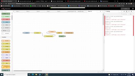 How To Push Multiple Array Pdfmake General Node Red Forum