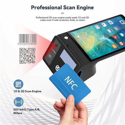 Z Inch Desktop Portable Android POS