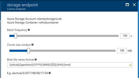 Route Iot Device Messages To Azure Storage With Azure Iot Hub