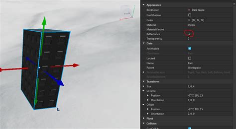 Negative Reflectance Doesnt Work Help Creations Feedback Developer Forum Roblox