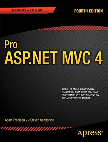 Pro Aspnet Mvc 4 Freeman Adam Sanderson Steven 9781430242369