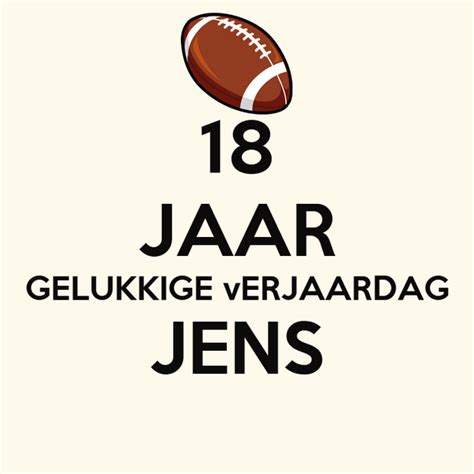 18 Jaar Verjaardag Keep Calm