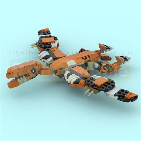 Lego Moc 31129 Pterodactyl By Legobuildo Rebrickable Build With Lego