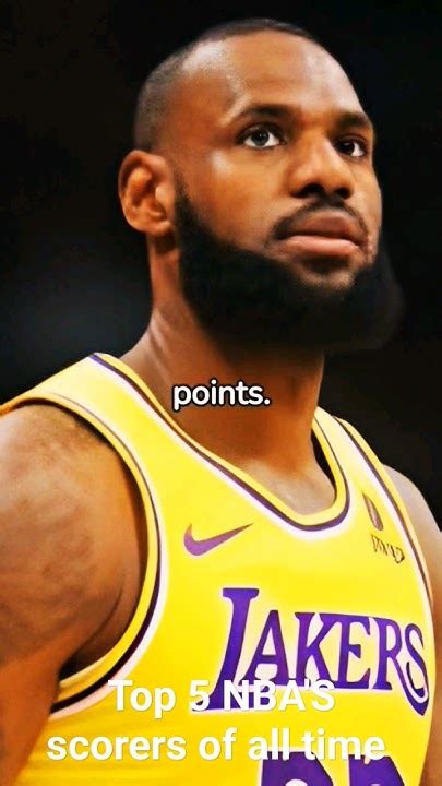 Top 5 Nbas Scorers Of All Time Shorts Youtube