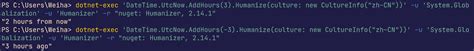 unexpected response using zh cn · issue 1248 · humanizr humanizer · github