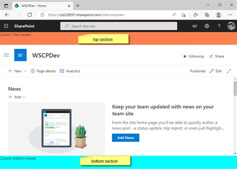sharepoint framework extensions getting started with application