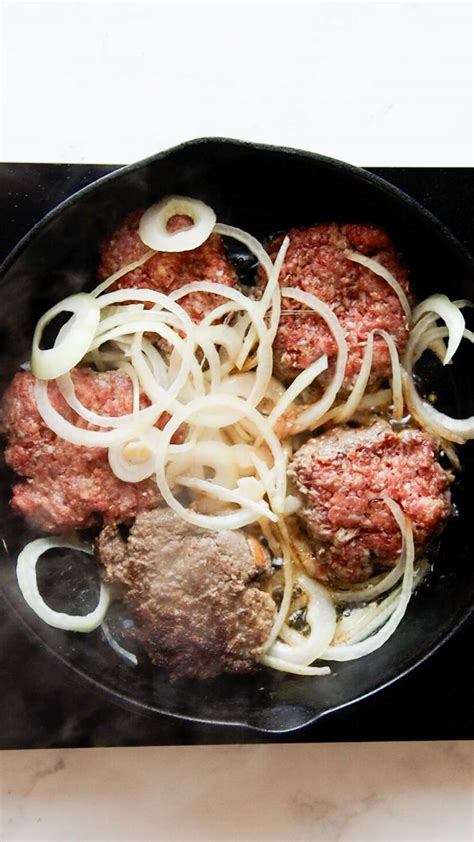 Hamburger Steaks Feast And Farm
