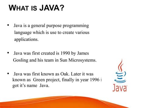 Core Java Presentation Ppt