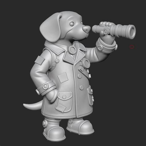 🐕 Border Shepherd・ Stl File For 3d Printing・cults