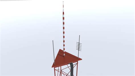 Modular Antenna 3d Model By 32cm