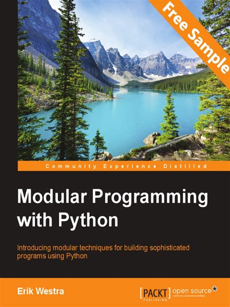 modular programming with python sample chapter pdf modular