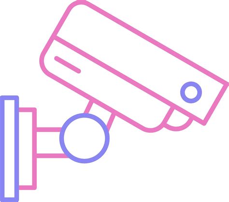Security Camera Linear Two Colour Icon 37728860 Vector Art At Vecteezy