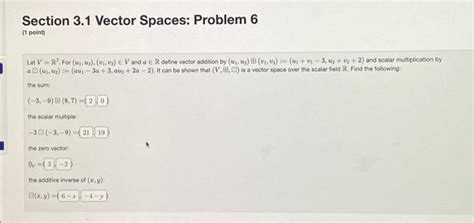 Solved Linear Algebra The Answers Are Correct Please