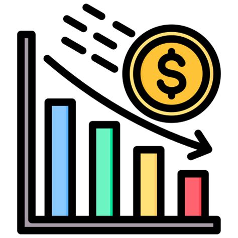 Economic Crisis Generic Outline Color Icon