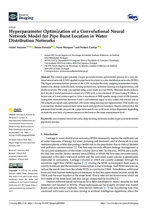 Pdf Hyperparameter Optimization Of A Convolutional Neural Network