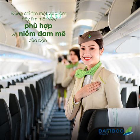 Hnhcm Hãng Hàng Không Bamboo Airways Tuyển Dụng Tiếp Viên Hàng Không