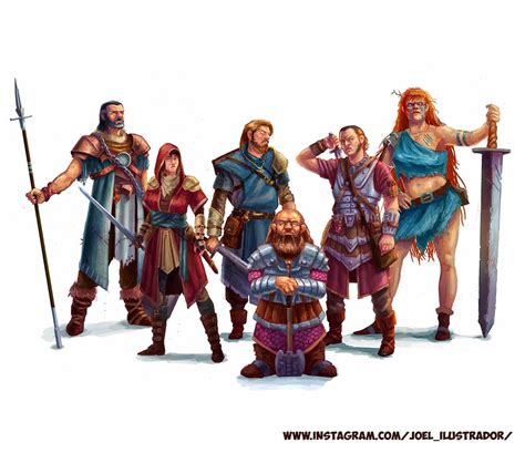 My Dnd Party Scrolller