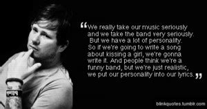 Blink 182 Love Quotes Quotesgram
