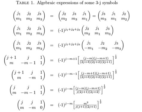 Formatting Bringing Matrices To Tables How To Properly Provide