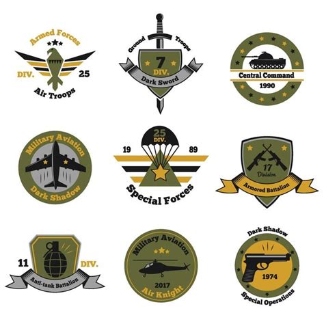 Military Logo Vector Art Icons And Graphics For Free Download