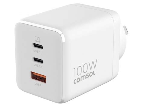100W USB A Type C Laptop Charger 100W USB C 3A USB A Charging