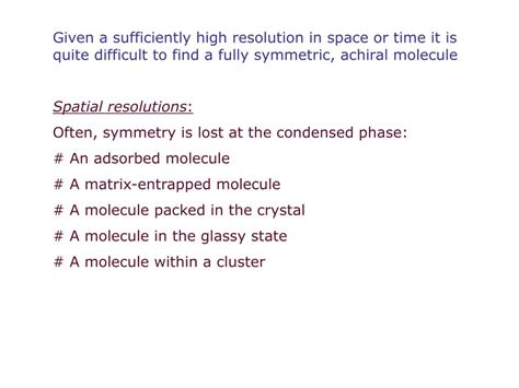 Ppt Continuous Symmetry And Chirality Measures Powerpoint Presentation Id5009062
