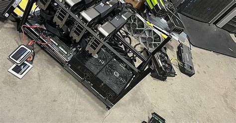 my open air deep learning rig repurposing crypto gear and creatively using server parts from