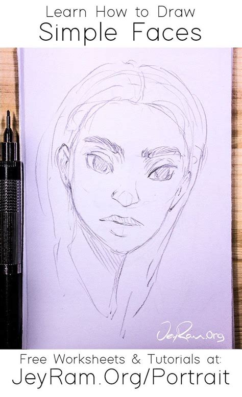 How To Draw Simple Faces Drawing Tutorial Doodle Art For Beginners Learn Art