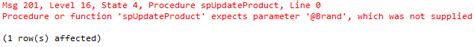Sql Update Stored Procedure Only Update Certain Fields And Leave