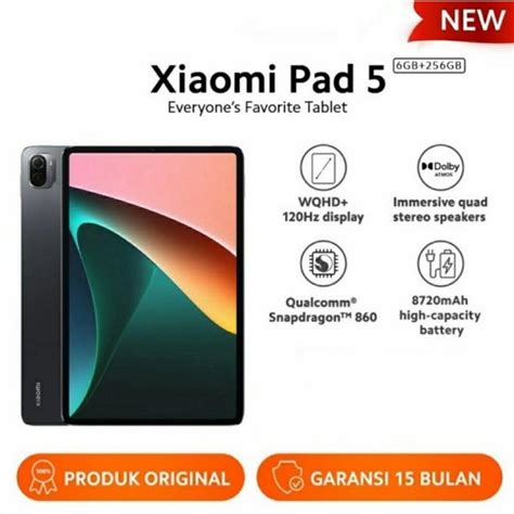 Jual XIAOMI PAD 5 RAM 6 256 GB GARANSI RESMI XIAOMI Shopee Indonesia
