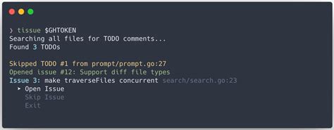 GitHub Rkabani Tissue CLI To Convert TODO S In Your Repositories Into GitHub Issues