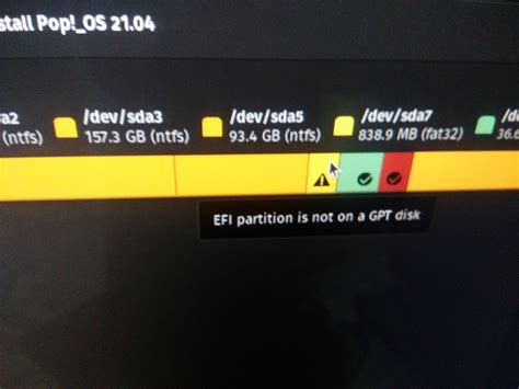 i got this error while installing pop os any idea how to fix this