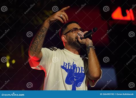 Turkish Singer Murda Concert In Istanbul Turkiye Editorial Image Image Of Entertainment