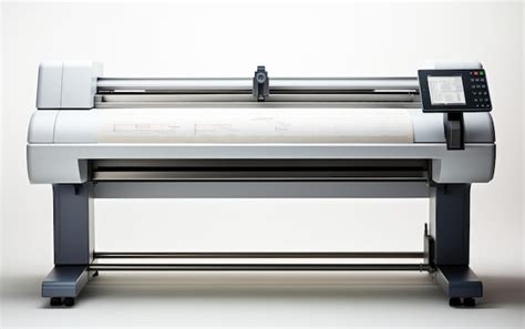 Premium Ai Image Architectural Printing Excellence Plotter Solutions Isolated On A White
