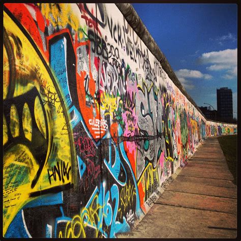 Graffiti Art On The Berlin Wall