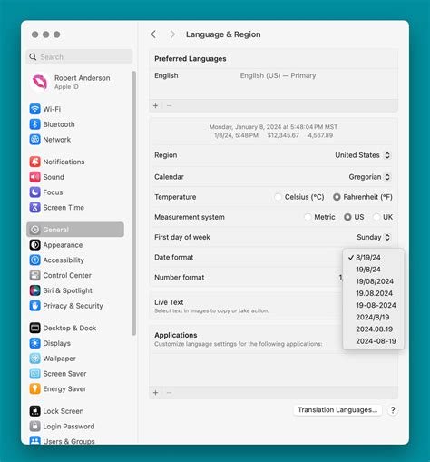 Date And Time Strings In Sonoma Applescript Late Night Software Ltd